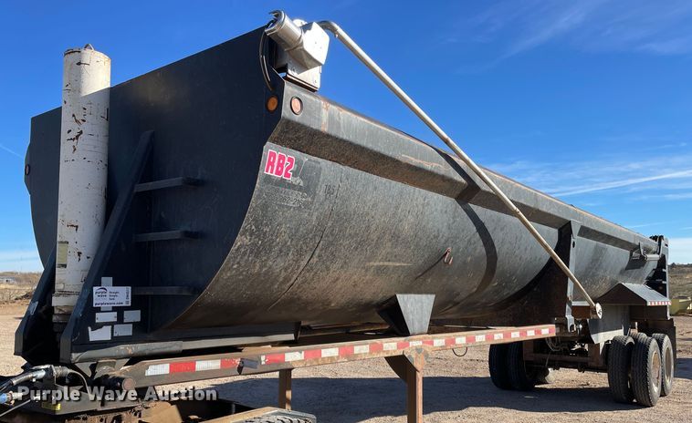 2000 CPS Trailer Co. end dump trailer in Amarillo, TX | Item DN4517 ...