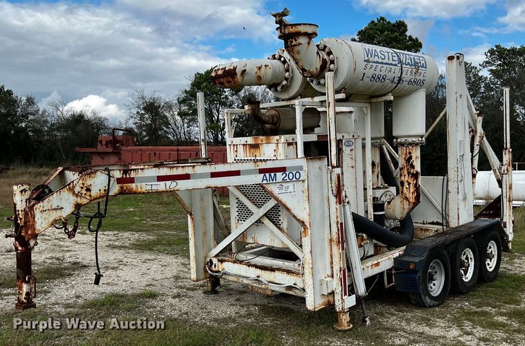 2011 Utec pump trailer in Beaumont, TX | Item DQ1923 sold | Purple Wave