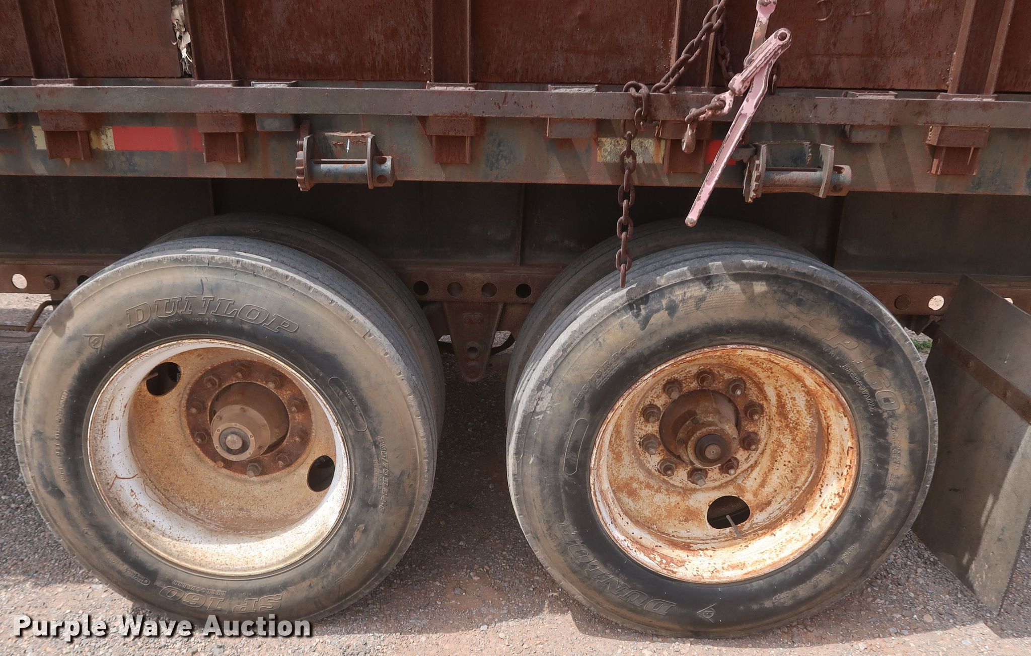 1986 Irwin flatbed trailer in Edmond, OK | Item DK3687 sold | Purple Wave