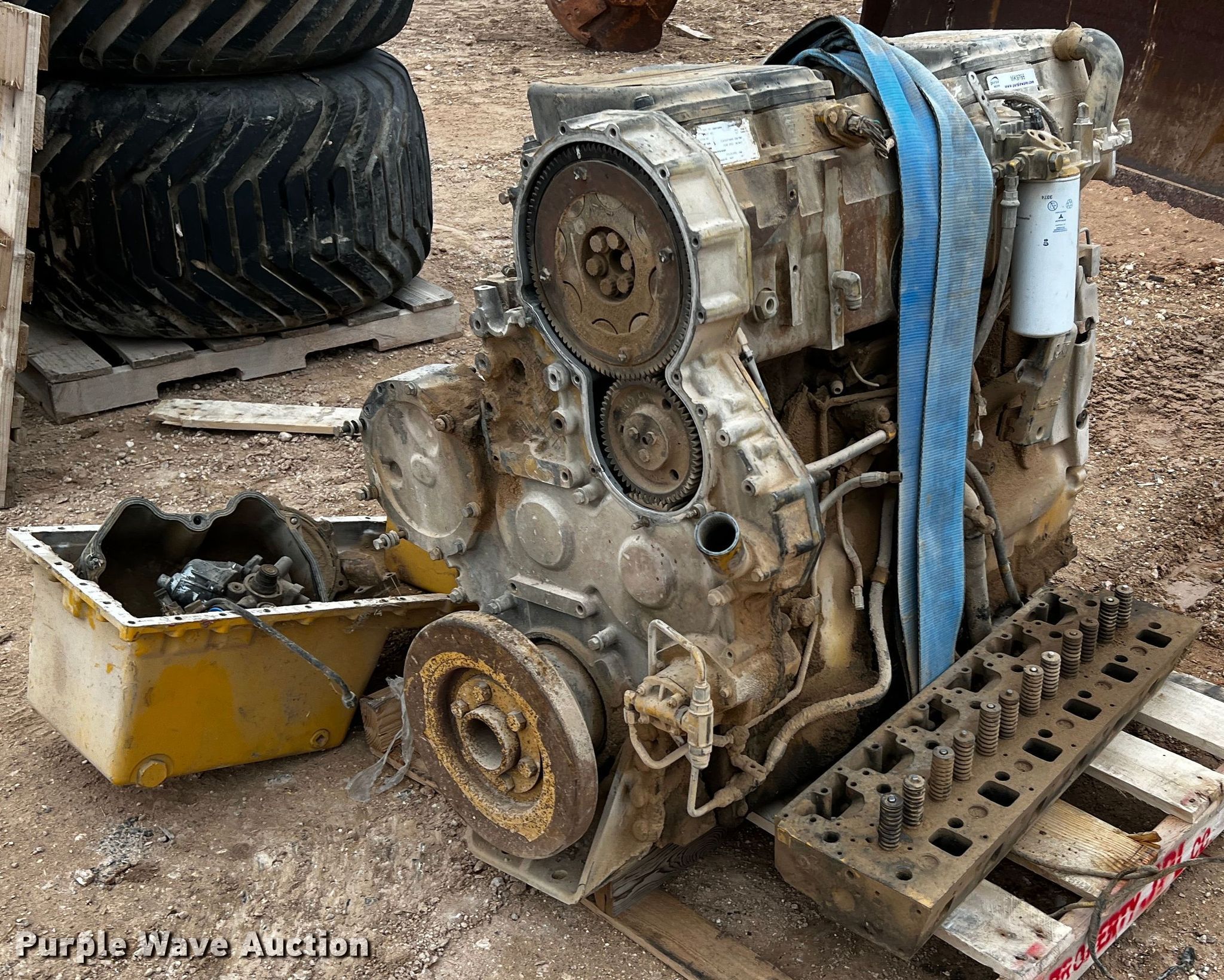 Caterpillar C-15 engine in Big Spring, TX | Item MK9766 sold | Purple Wave