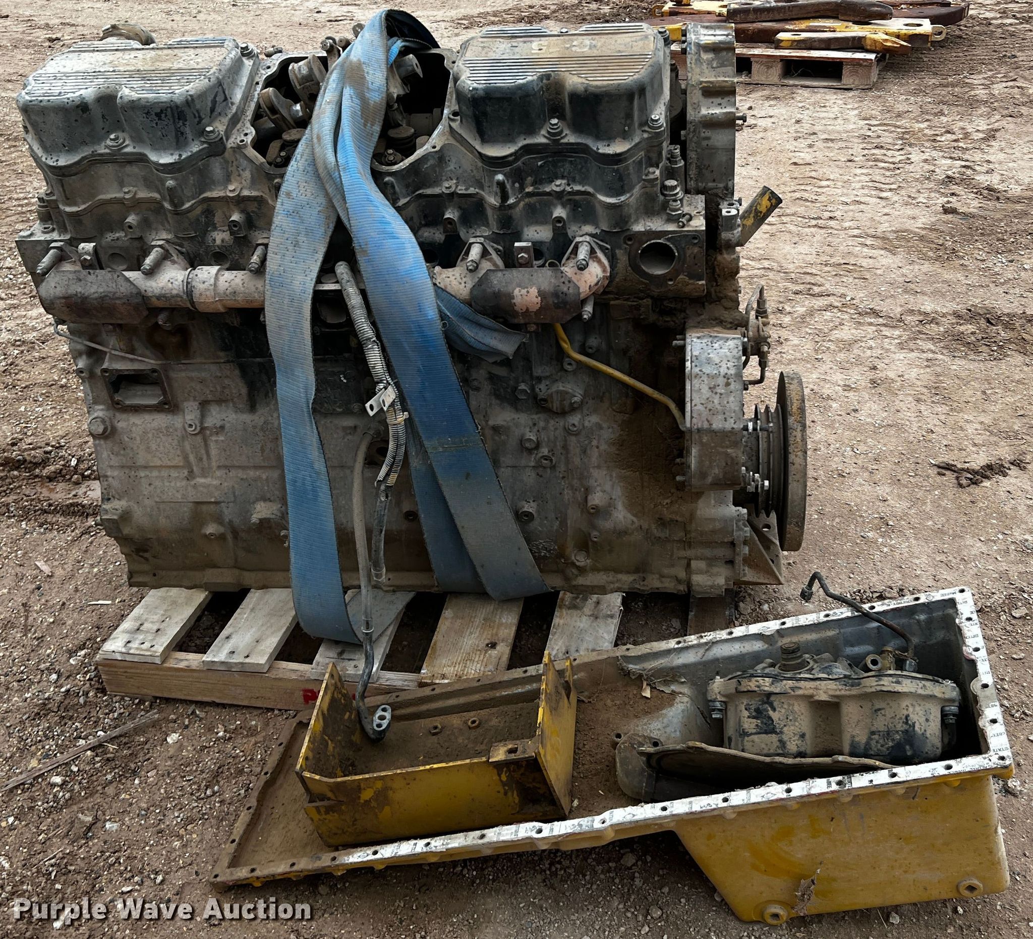 Caterpillar C-15 engine in Big Spring, TX | Item MK9766 sold | Purple Wave