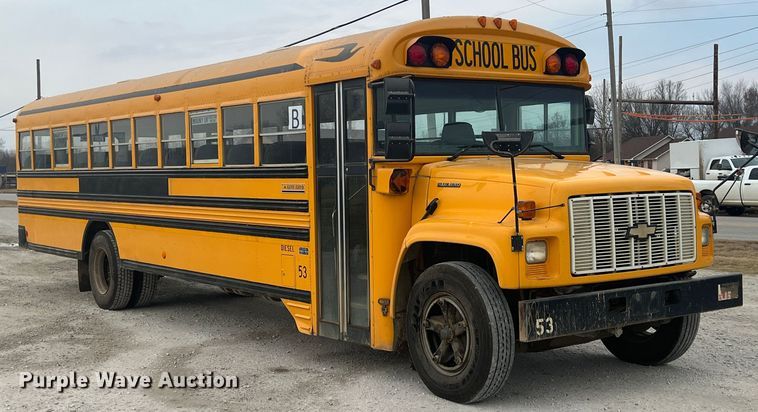 1998 Blue Bird B7 school bus in Riverton, KS | Item ID9296 sold ...