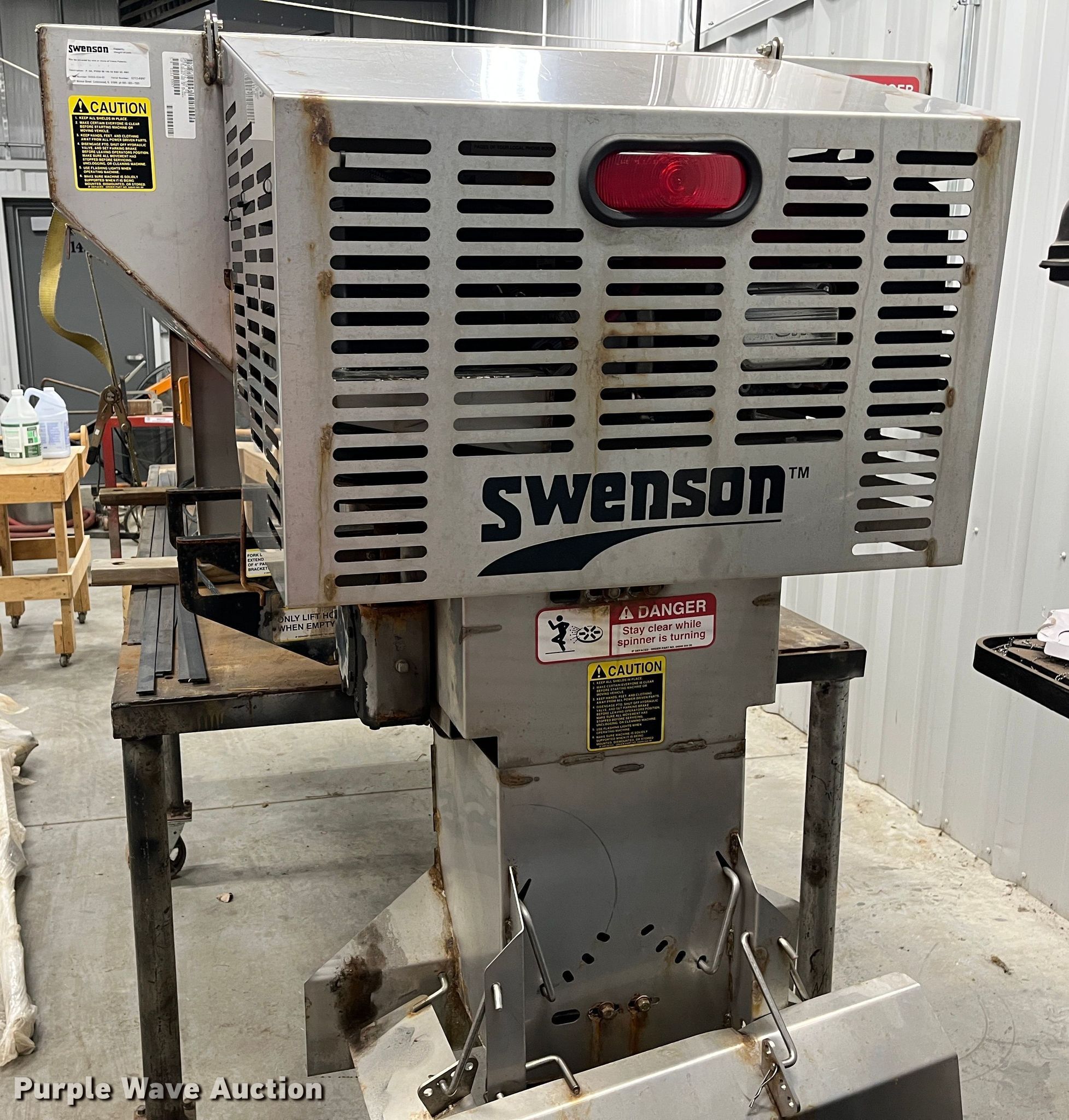 Swenson spreader in Kansas City, KS | Item MN9480 sold | Purple Wave