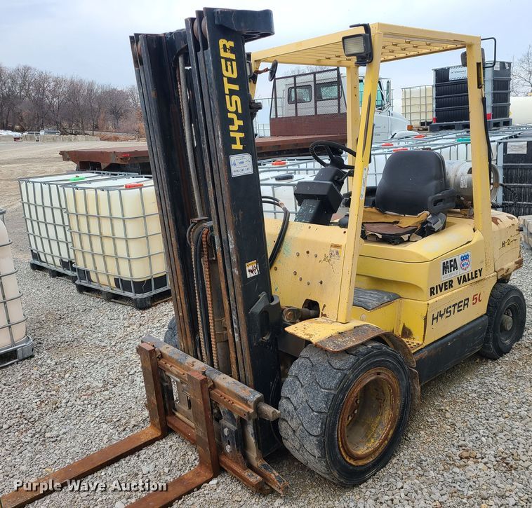Hyster 50 forklift in Higginsville, MO | Item JG9568 sold | Purple Wave