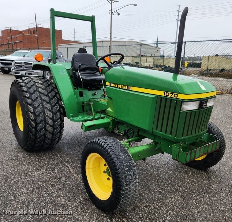 1996 John Deere 1070 tractor in St. Louis, MO | Item KT9528 sold ...