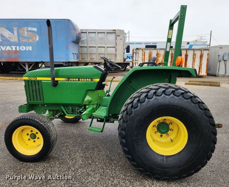 1996 John Deere 1070 tractor in St. Louis, MO | Item KT9528 sold ...