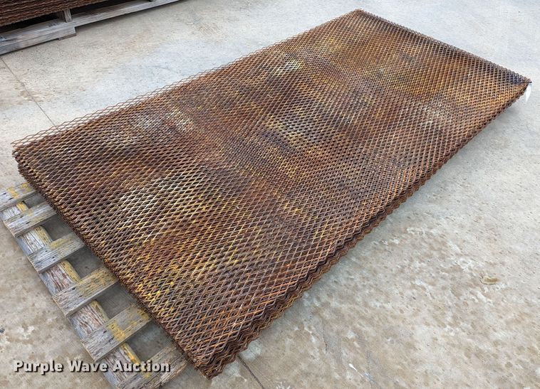 (30) sheets of expanded steel plate in Norman, OK | Item LP9136 sold ...