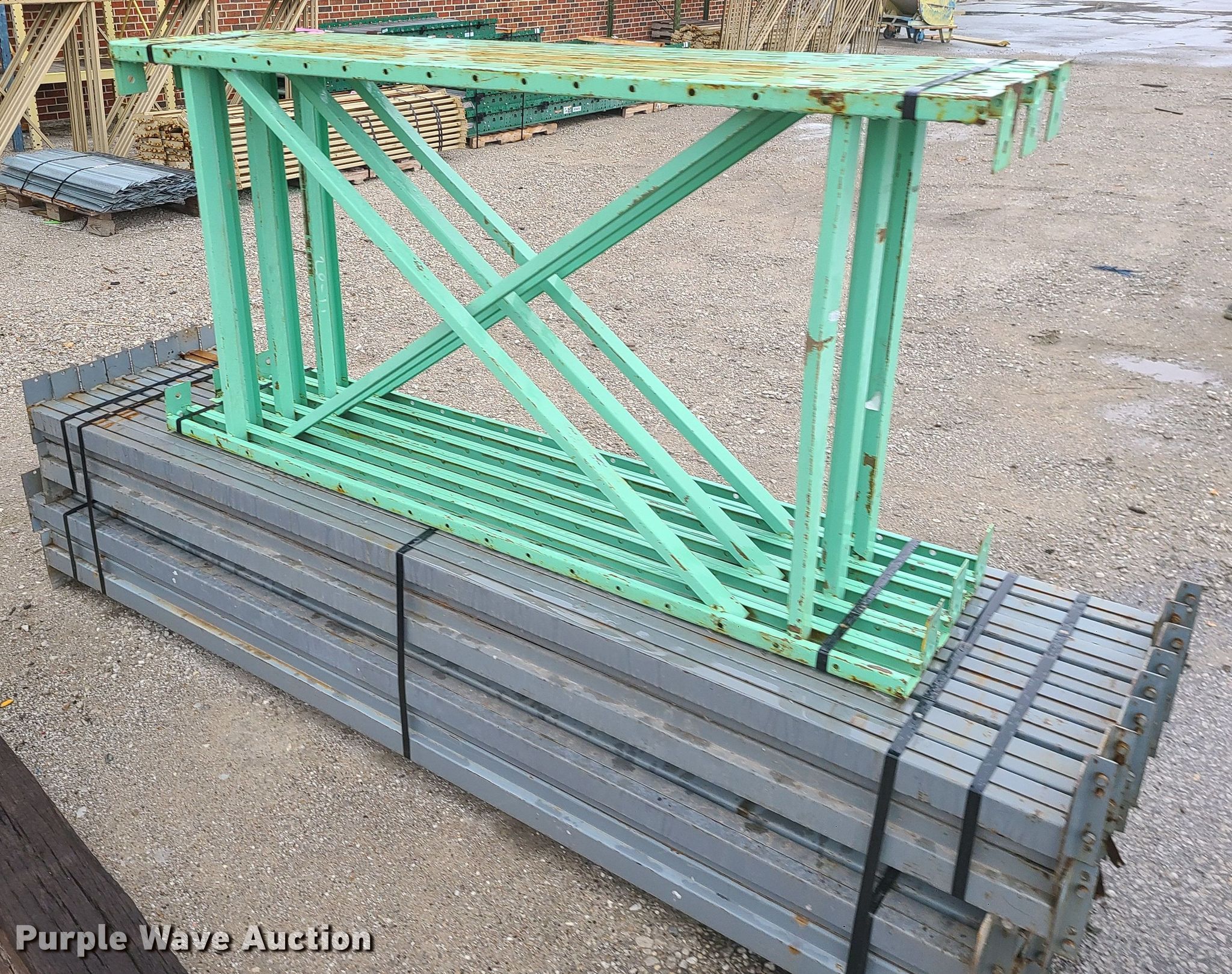 Frick Gallagher pallet racking in Kansas City, MO | Item JG9586 sold ...