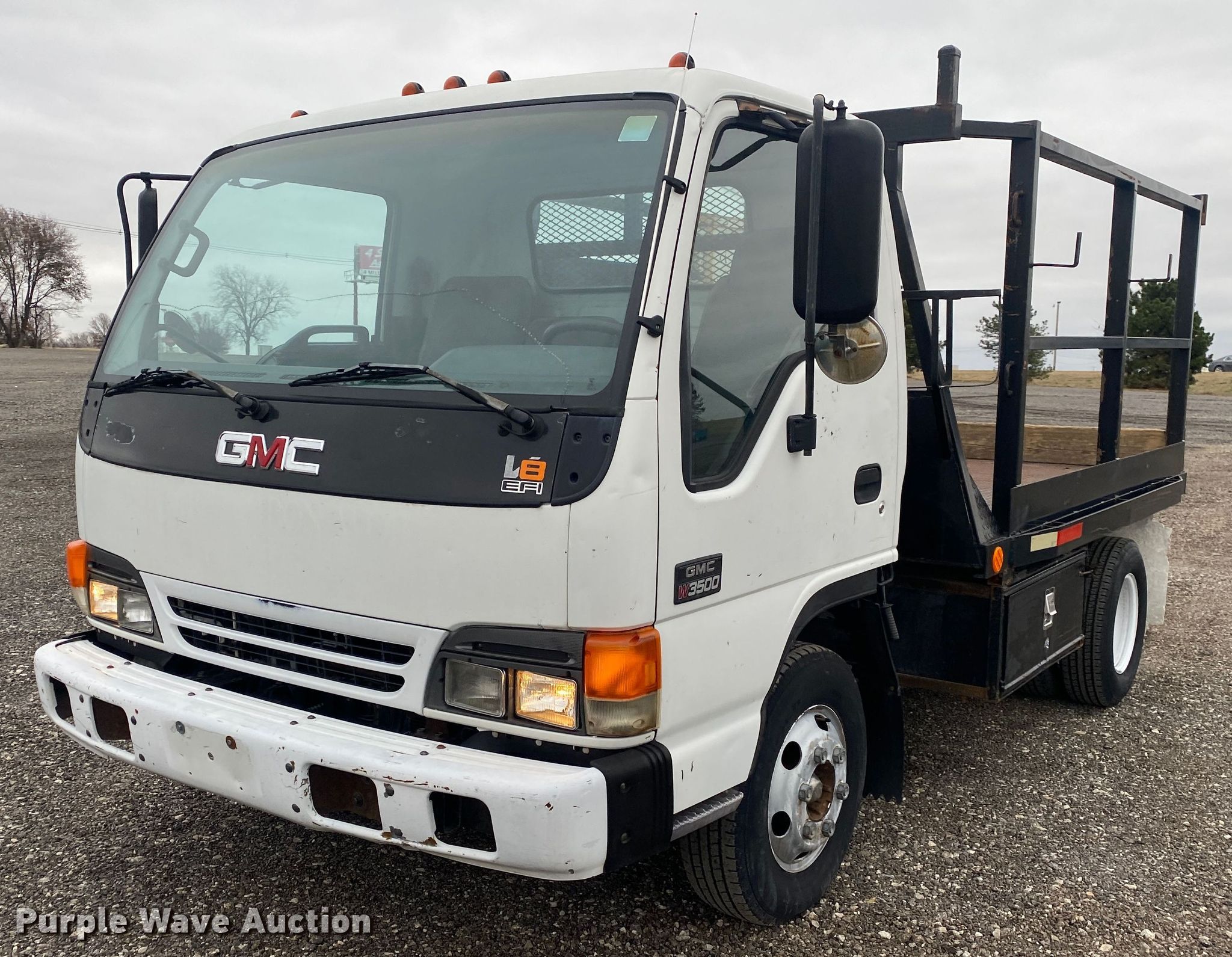 1998 GMC W3500 flatbed truck in Collinsville, OK | Item JW9275 sold ...