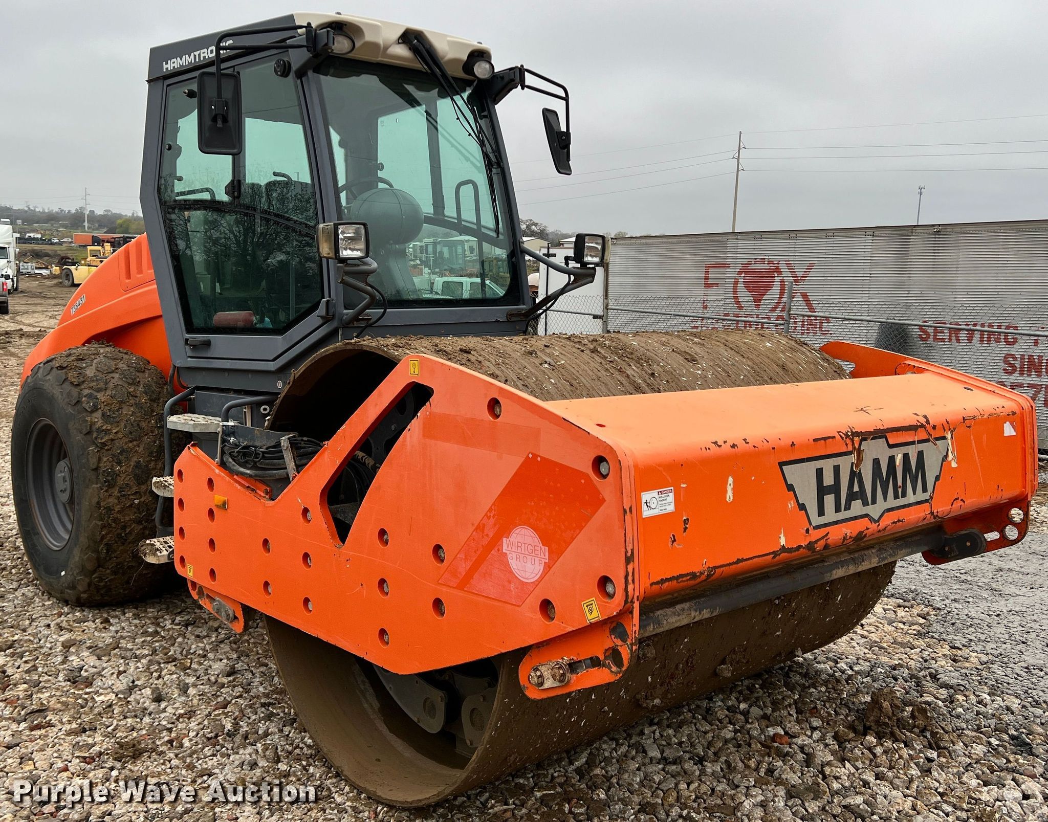 2015 Hamm H11ix single drum vibratory roller in Mansfield, TX | Item ...
