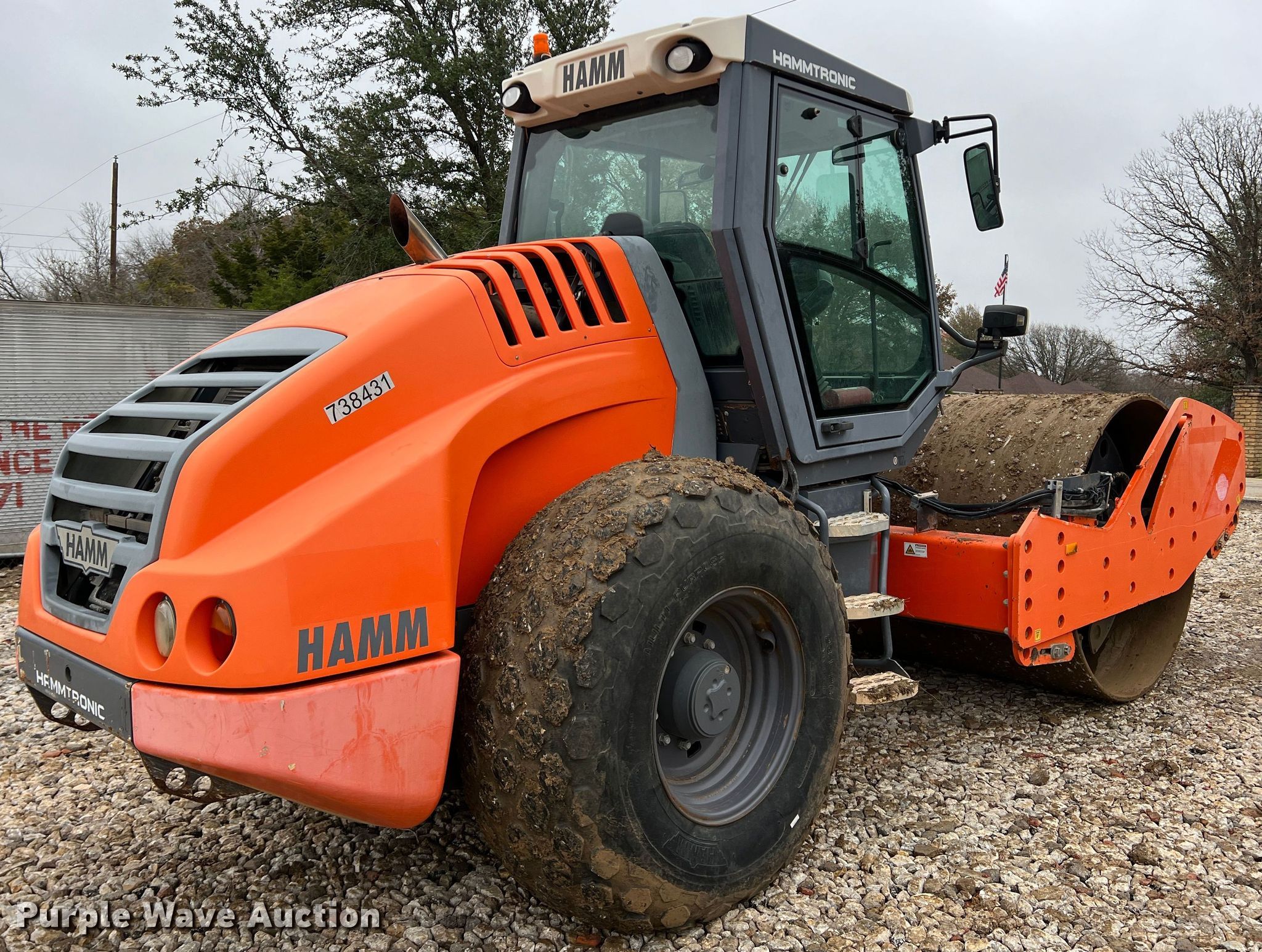 2015 Hamm H11ix single drum vibratory roller in Mansfield, TX | Item ...