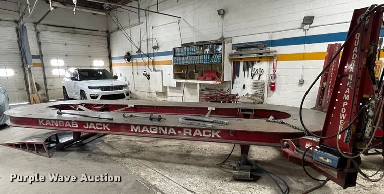 Kansas Jack Magna-Rack collision frame straightener in Garden City, KS ...