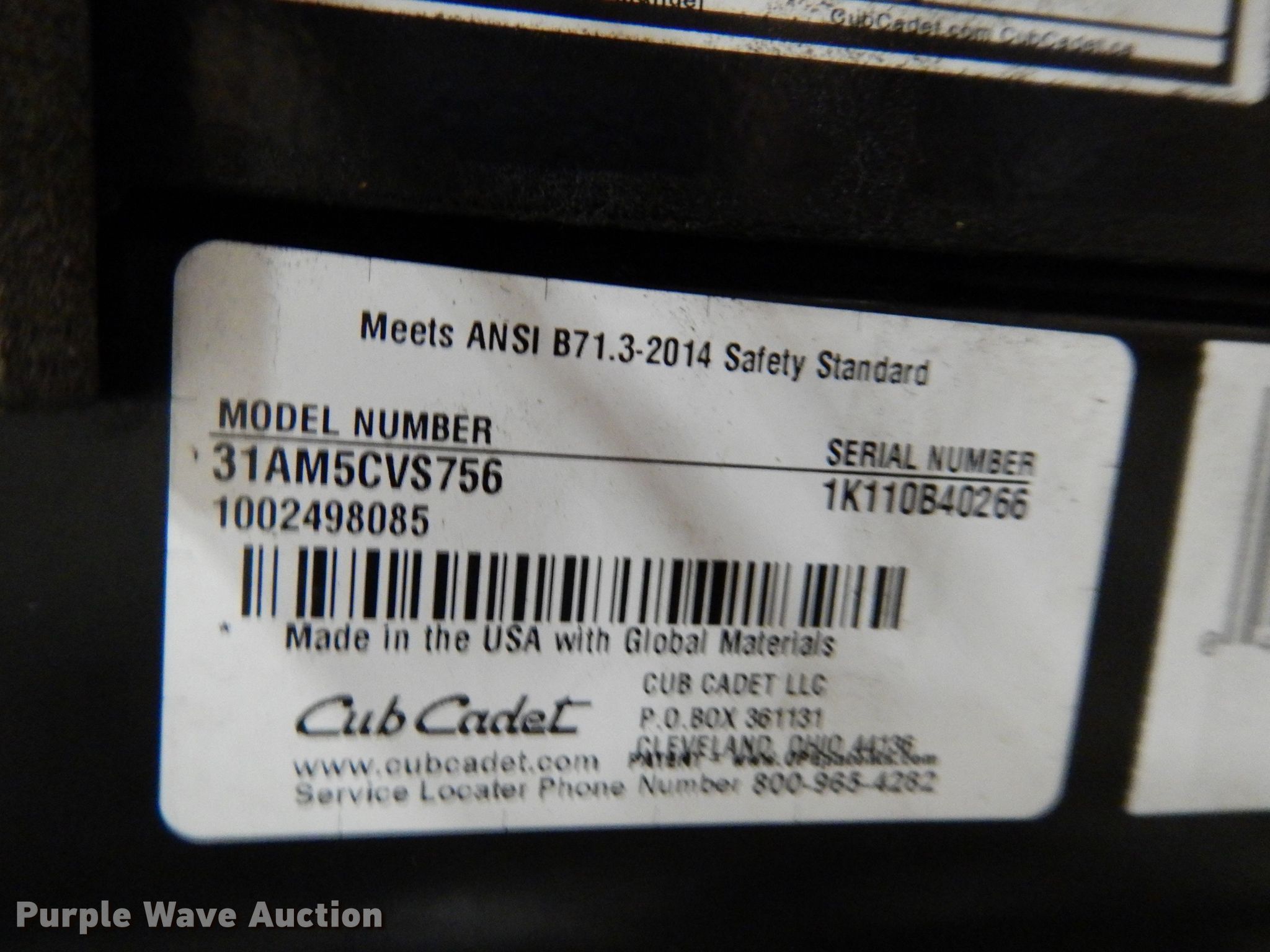 2020 Cub Cadet 2X snow blower in Urbandale, IA | Item IO9300 sold ...