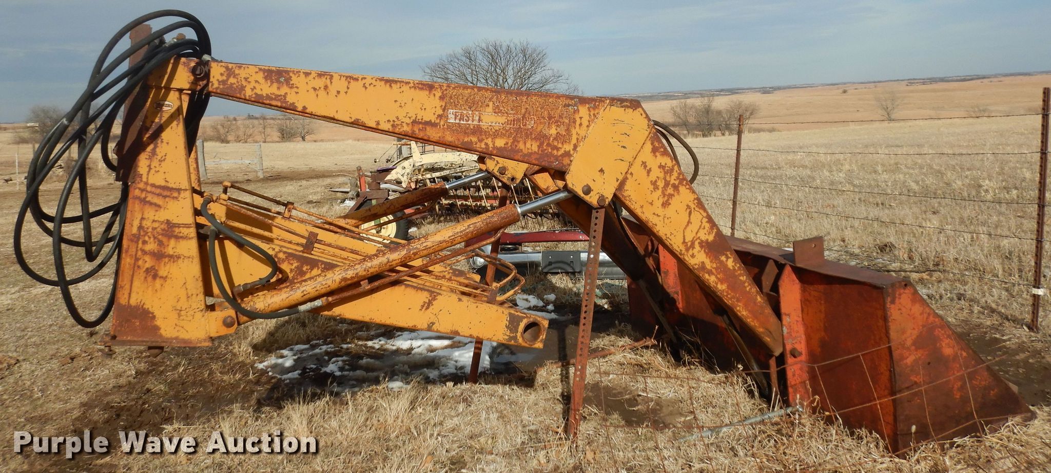 Koyker K5 loader in Delia, KS | Item JQ9983 sold | Purple Wave