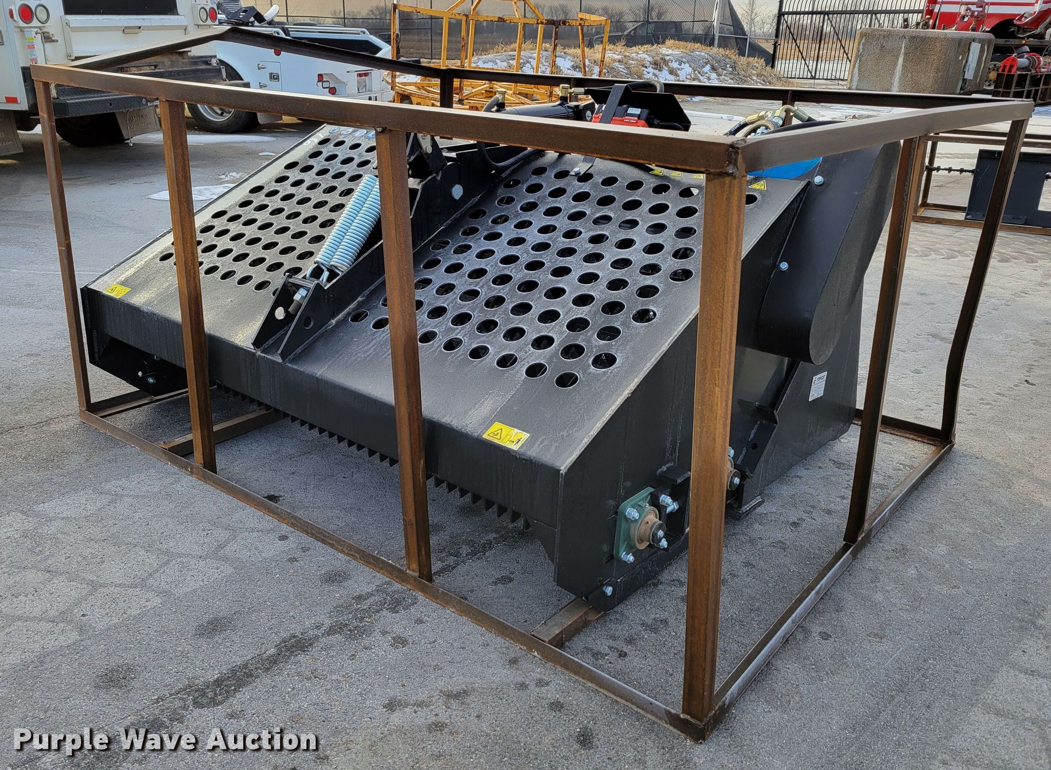 2022 TopCat ECSSLR72 skid steer landscape rake in Waterloo, NE | Item ...