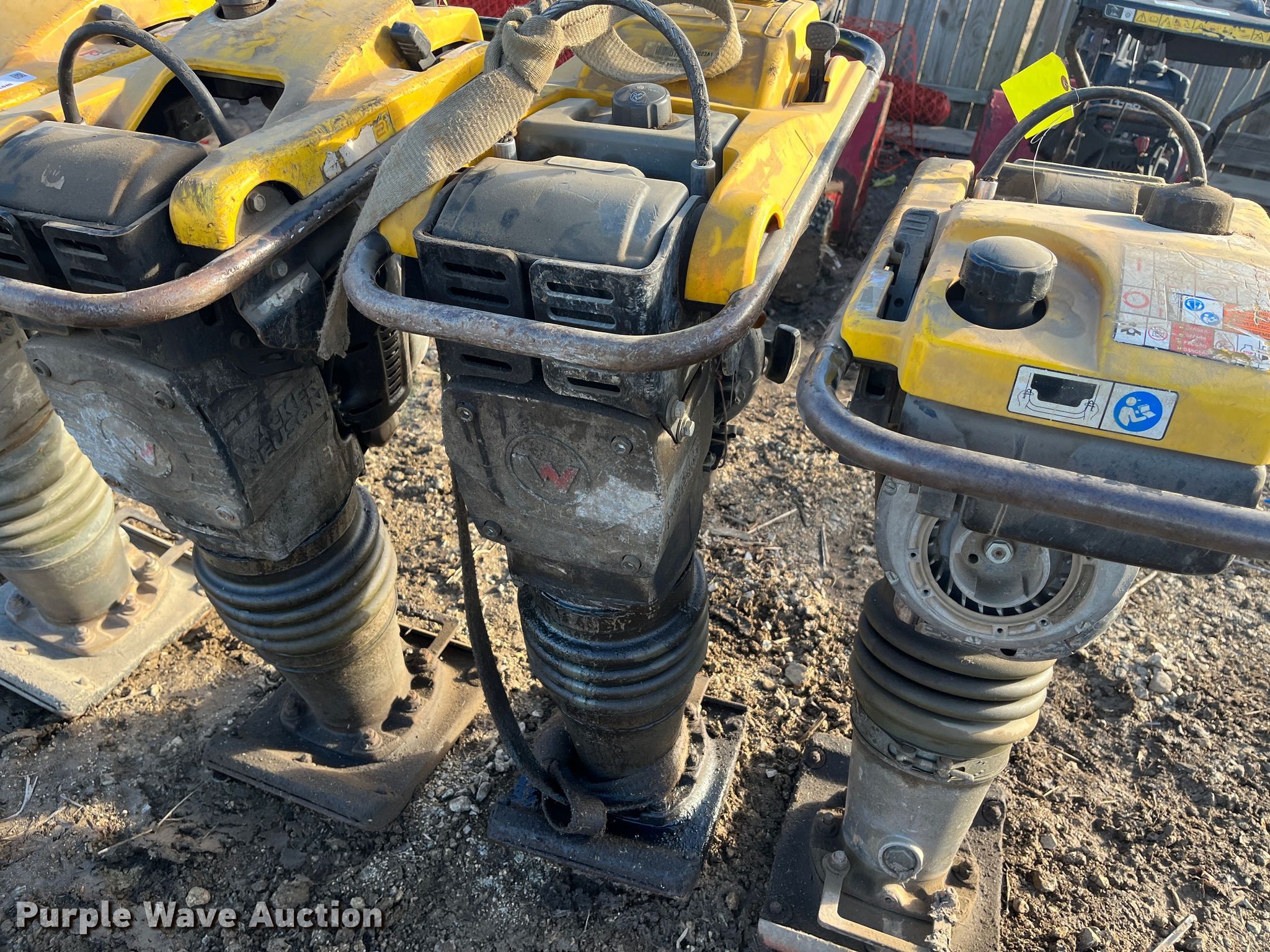 (4) Wacker Neuson plate compactors in Kansas City, KS | Item MN9509 ...