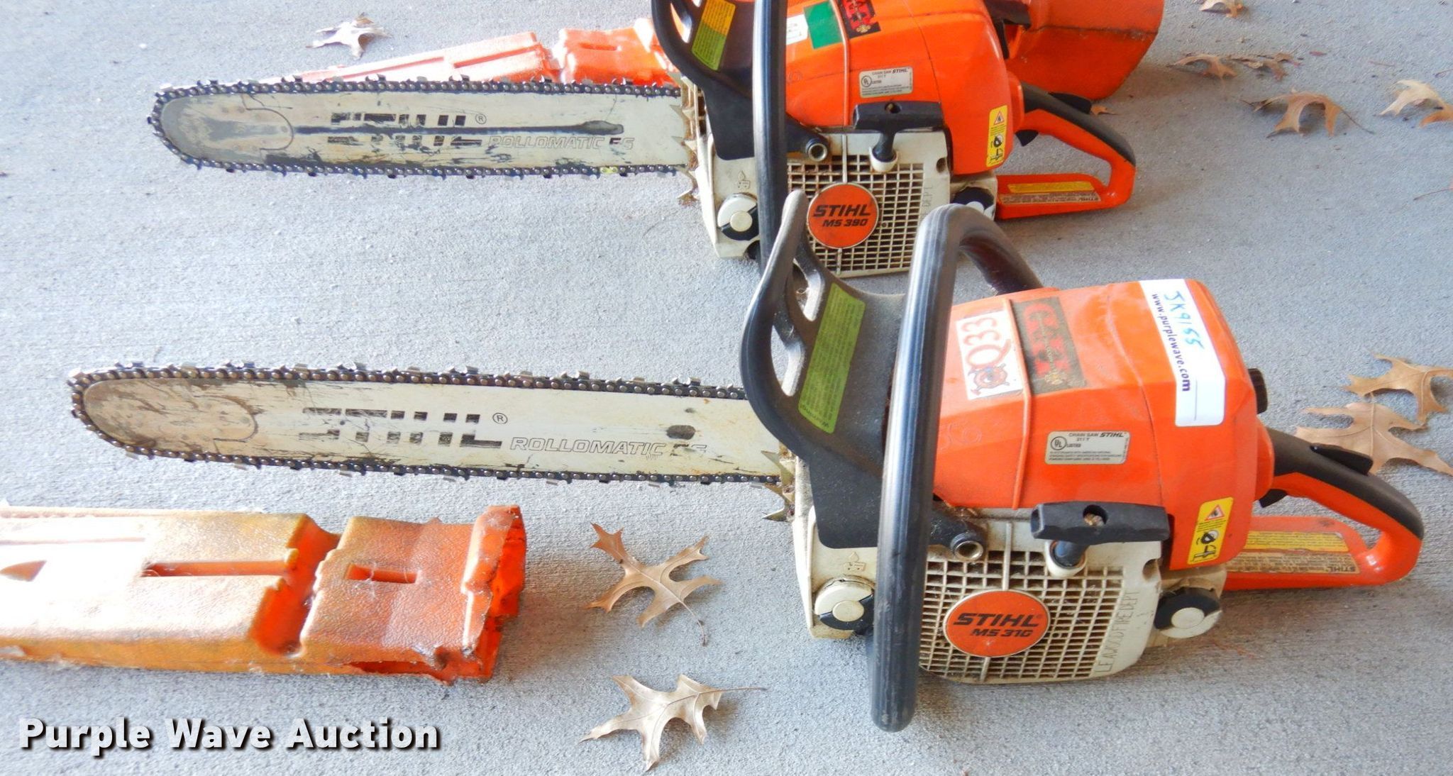 (4) Stihl chainsaws in Leawood, KS | Item JK9155 sold | Purple Wave