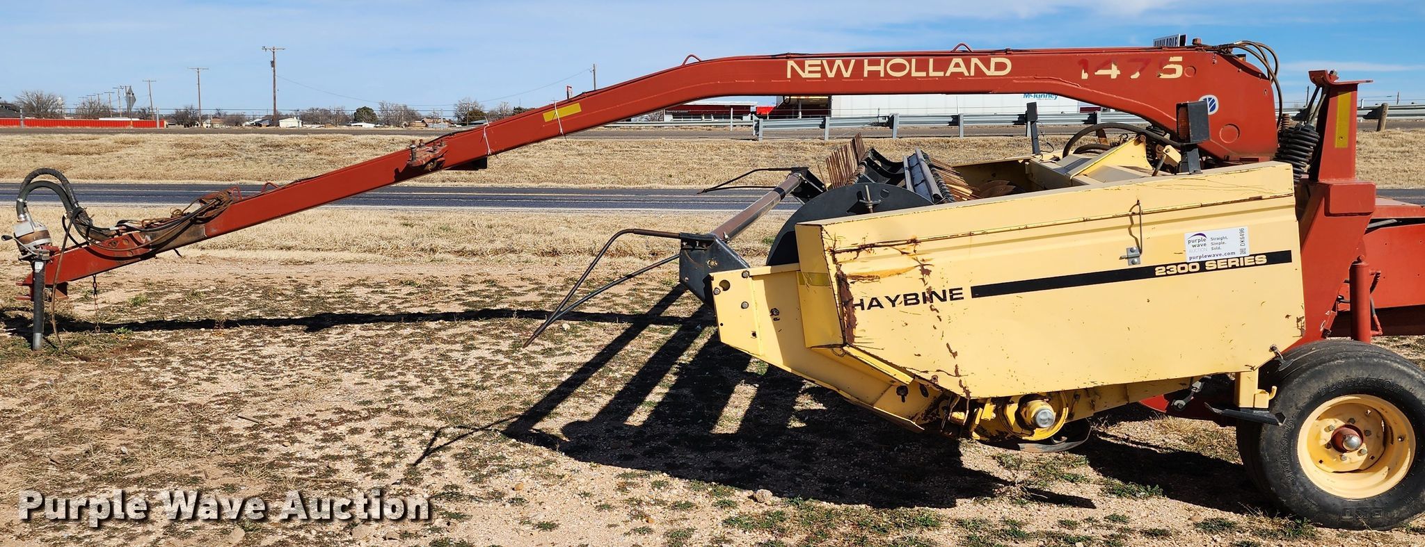 New Holland Haybine 2300 windrower in Slaton, TX | Item DK6496 sold ...