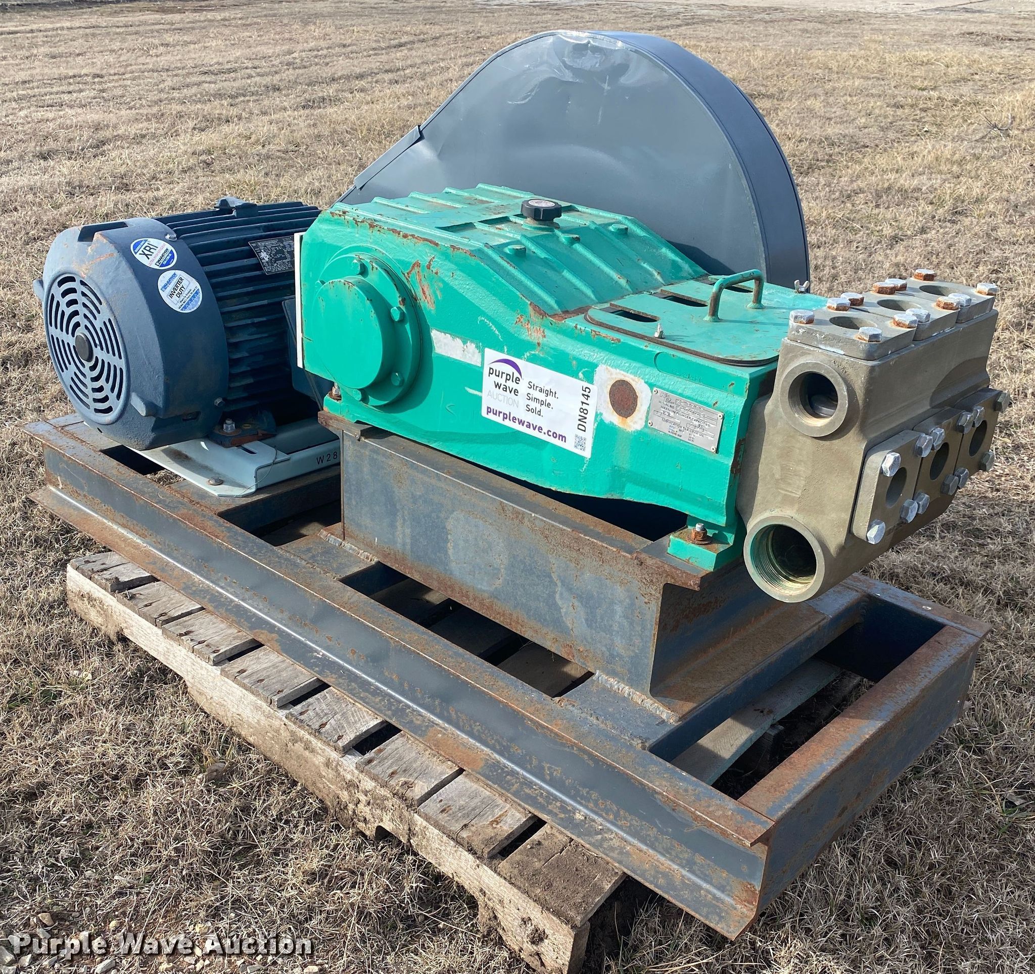 Kerr Pump KP3300 triplex plunger pump in Drumright, OK | Item DN8145 ...