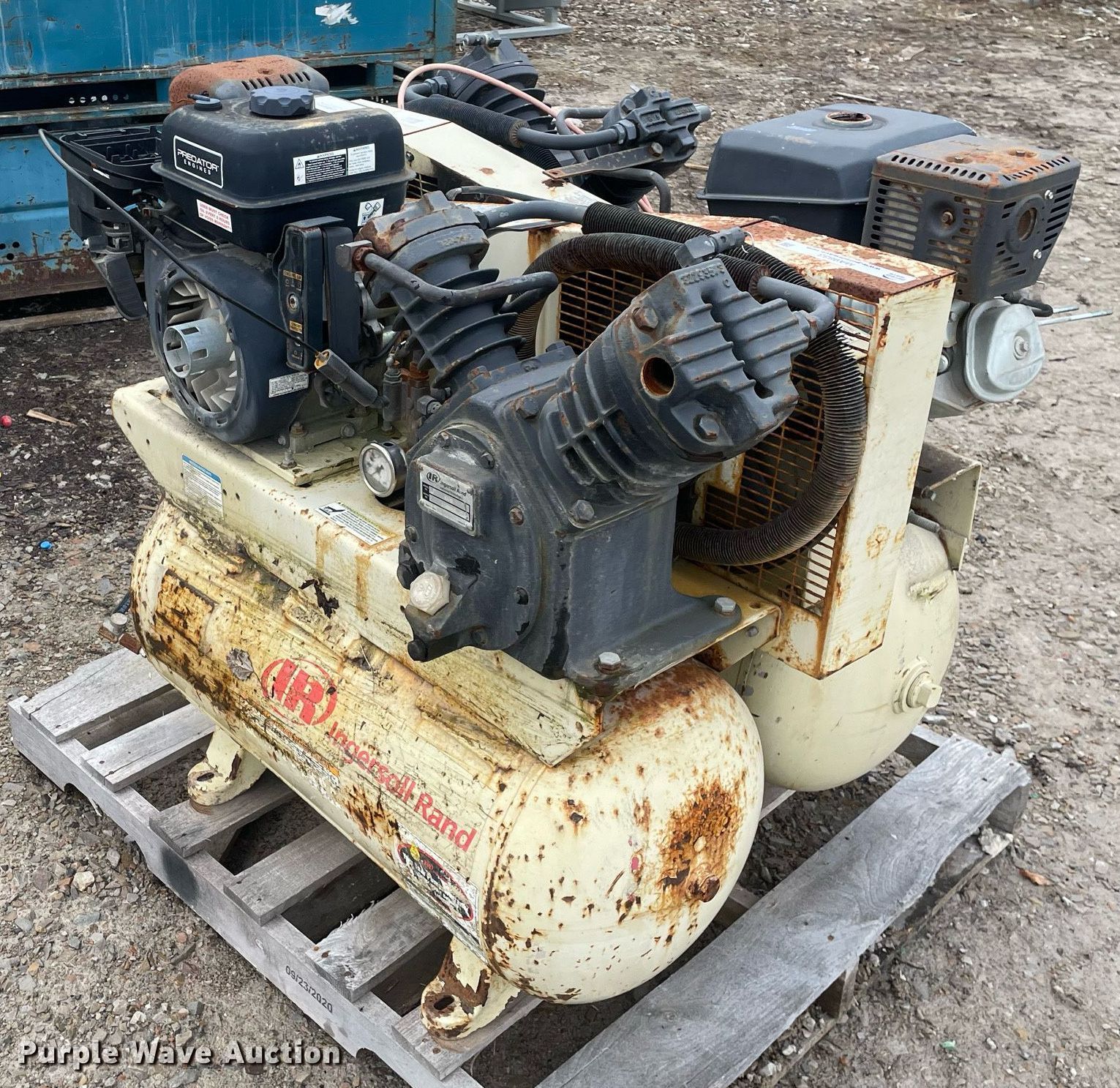 (2) Ingersoll Rand 2475 air compressors in Eighty Four, PA | Item ...
