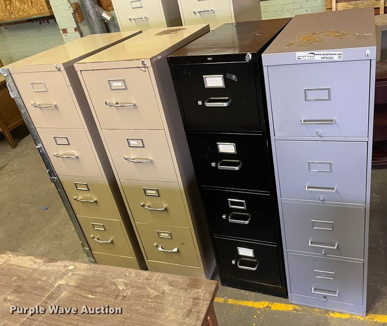 (6) file cabinets in Hutchinson, KS | Item HP9382 sold | Purple Wave