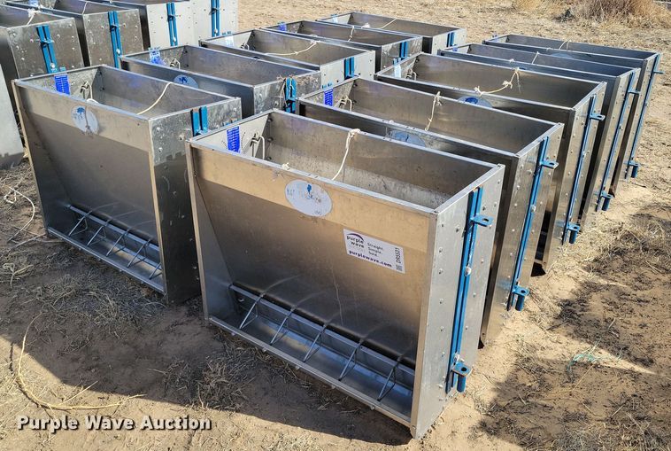 (10) Hog Slat Platinum Series 300 hog feeders in Kismet, KS | Item ...