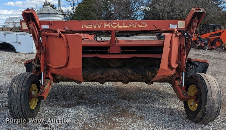 1990 New Holland 411 Discbine swather / windrower in Norman, OK | Item ...