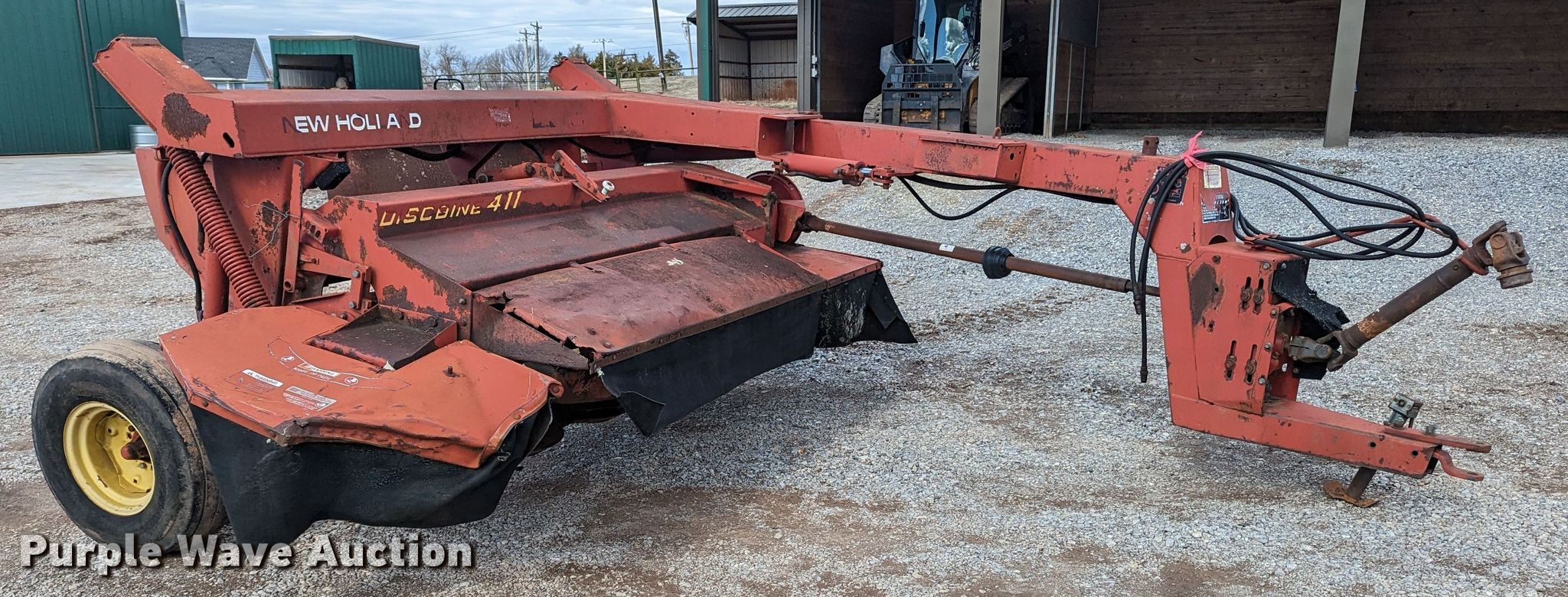 1990 New Holland 411 Discbine swather / windrower in Norman, OK | Item ...