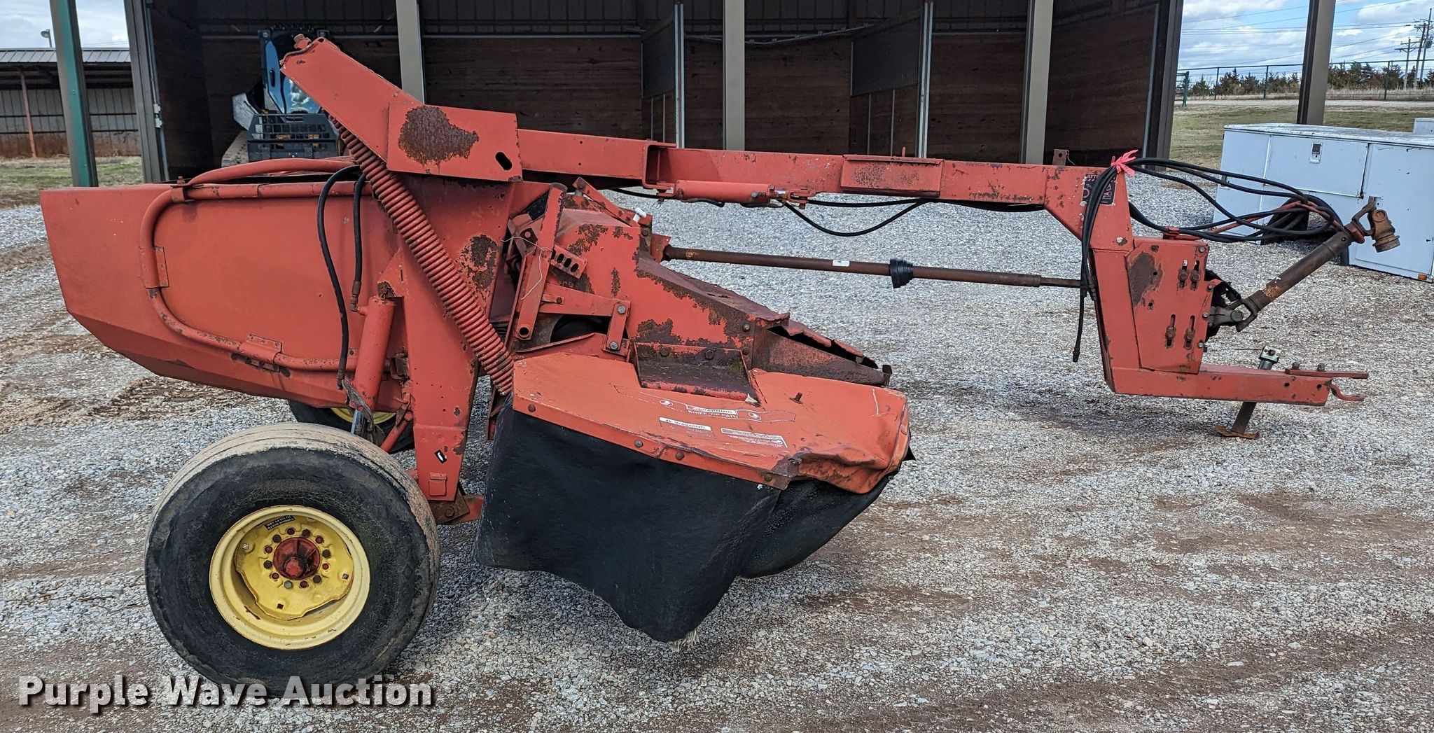 1990 New Holland 411 Discbine swather / windrower in Norman, OK | Item ...