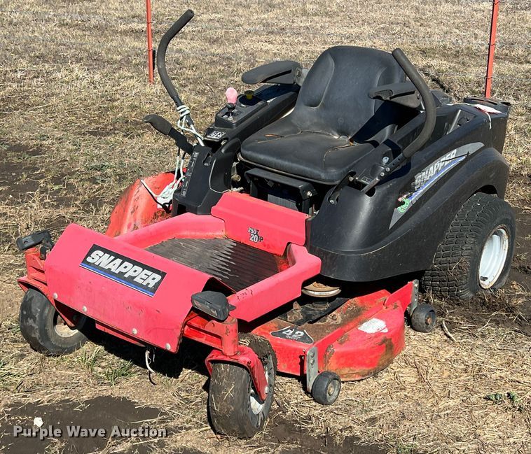 Snapper RZT20420BVE2 ZTR lawn mower in Davis, OK | Item DQ5722 sold ... Snapper RZT20420BVE2 ZTR lawn mower in Davis, OK | Item DQ5722 sold ...