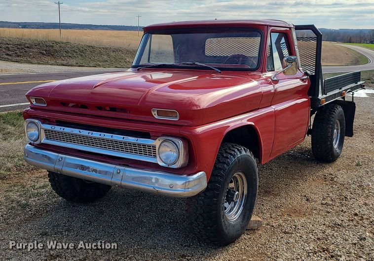 1966 Chevrolet K20 flatbed pickup truck in Cole Camp, MO | Item LH9891 ...