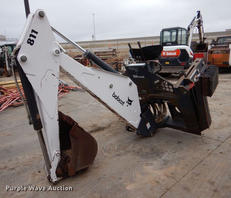 Bobcat 811 skid steer backhoe in Wichita, KS | Item MP9116 sold ...