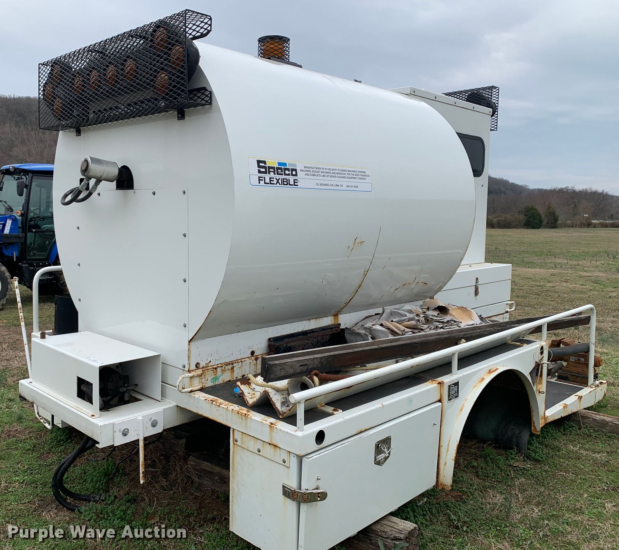 Sreco Flexible HSRSR38TM/PT0 sewer rodder bed in Mountainburg, AR ...