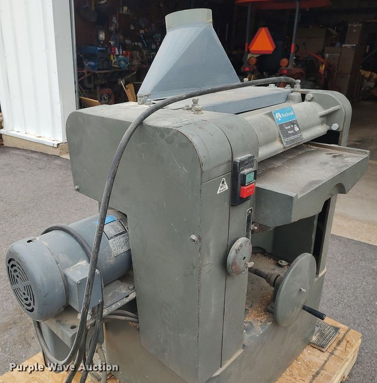 Rockwell 18 planer in Udall, KS | Item LT9552 sold | Purple Wave