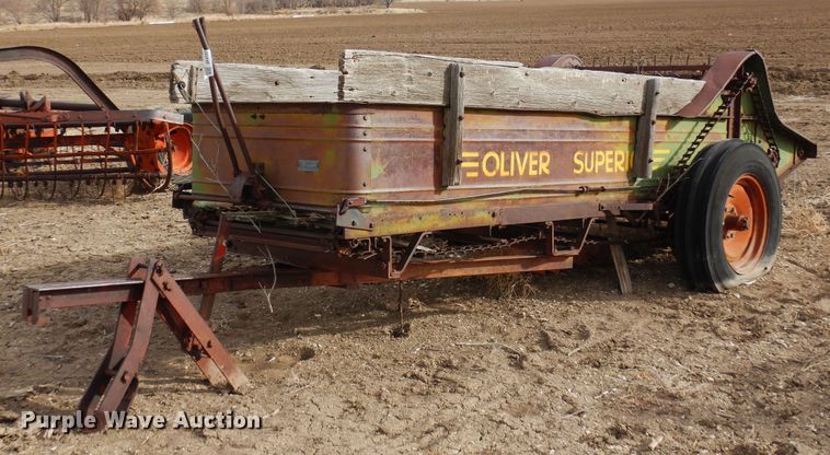 Oliver Superior manure spreader in La Junta, CO | Item DF4722 sold ...