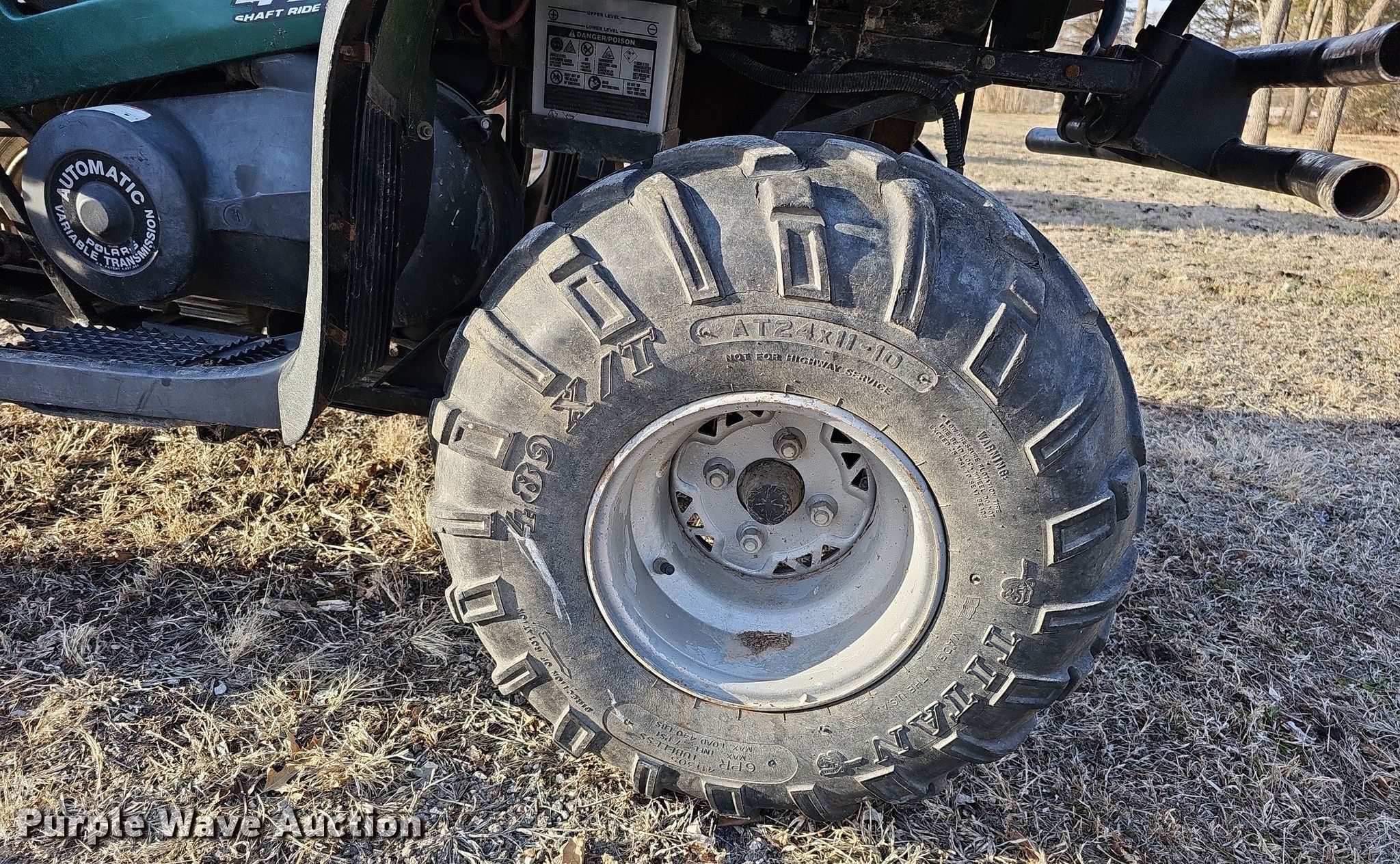 2000 Polaris Magnum ATV in Axtell, KS | Item MC9641 sold | Purple Wave