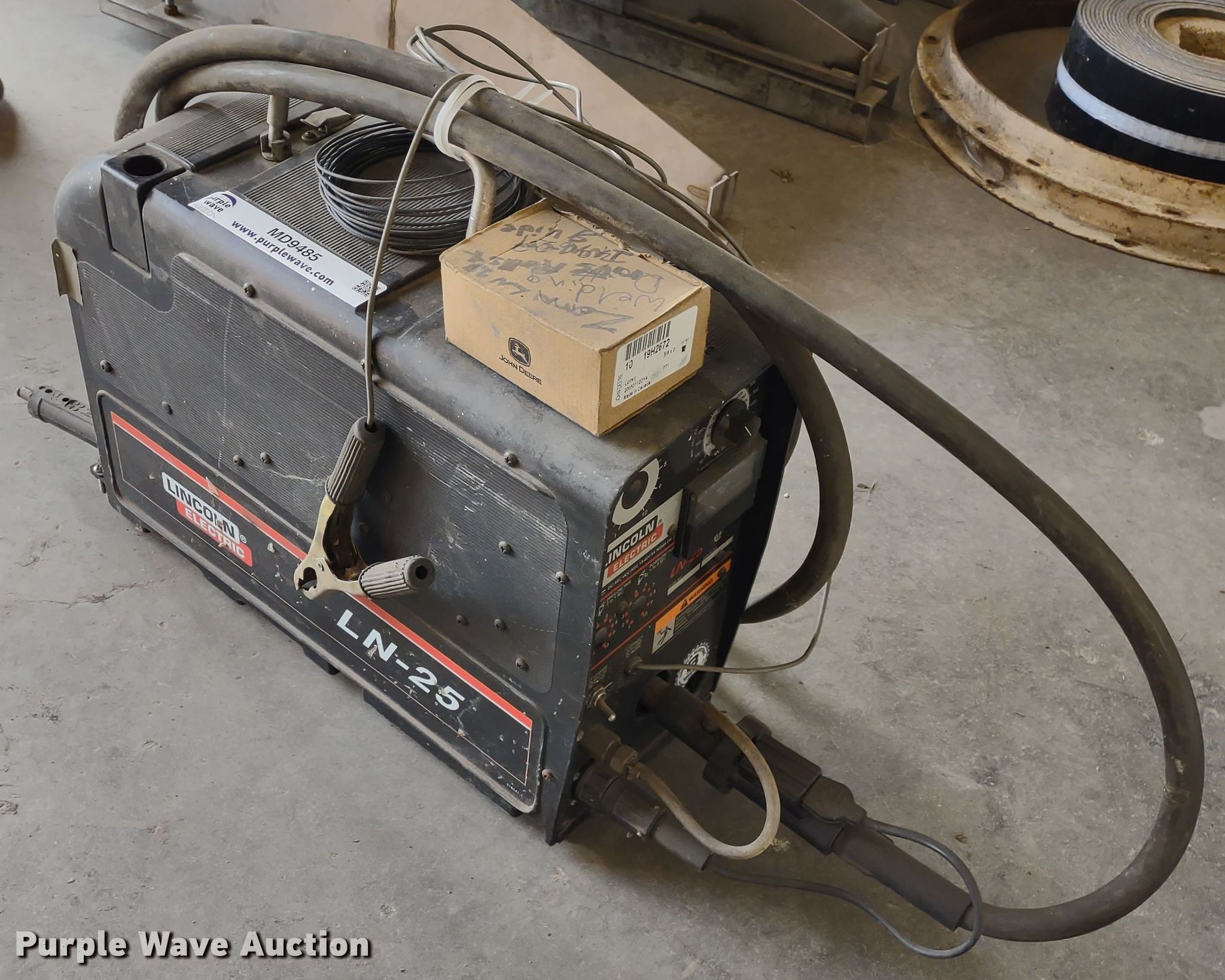 Lincoln LN-25 welder in Quenemo, KS | Item MD9485 sold | Purple Wave