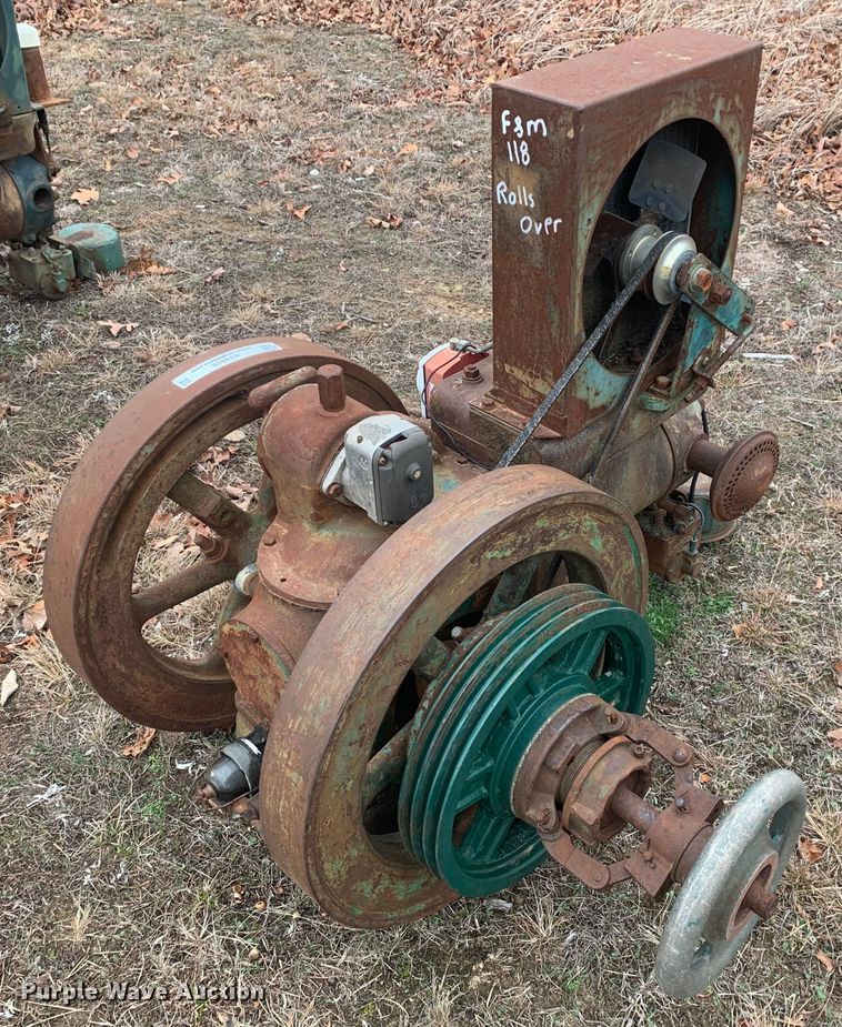 Fairbanks Morse 118 engine in Cleveland, OK | Item KV9669 sold | Purple ...
