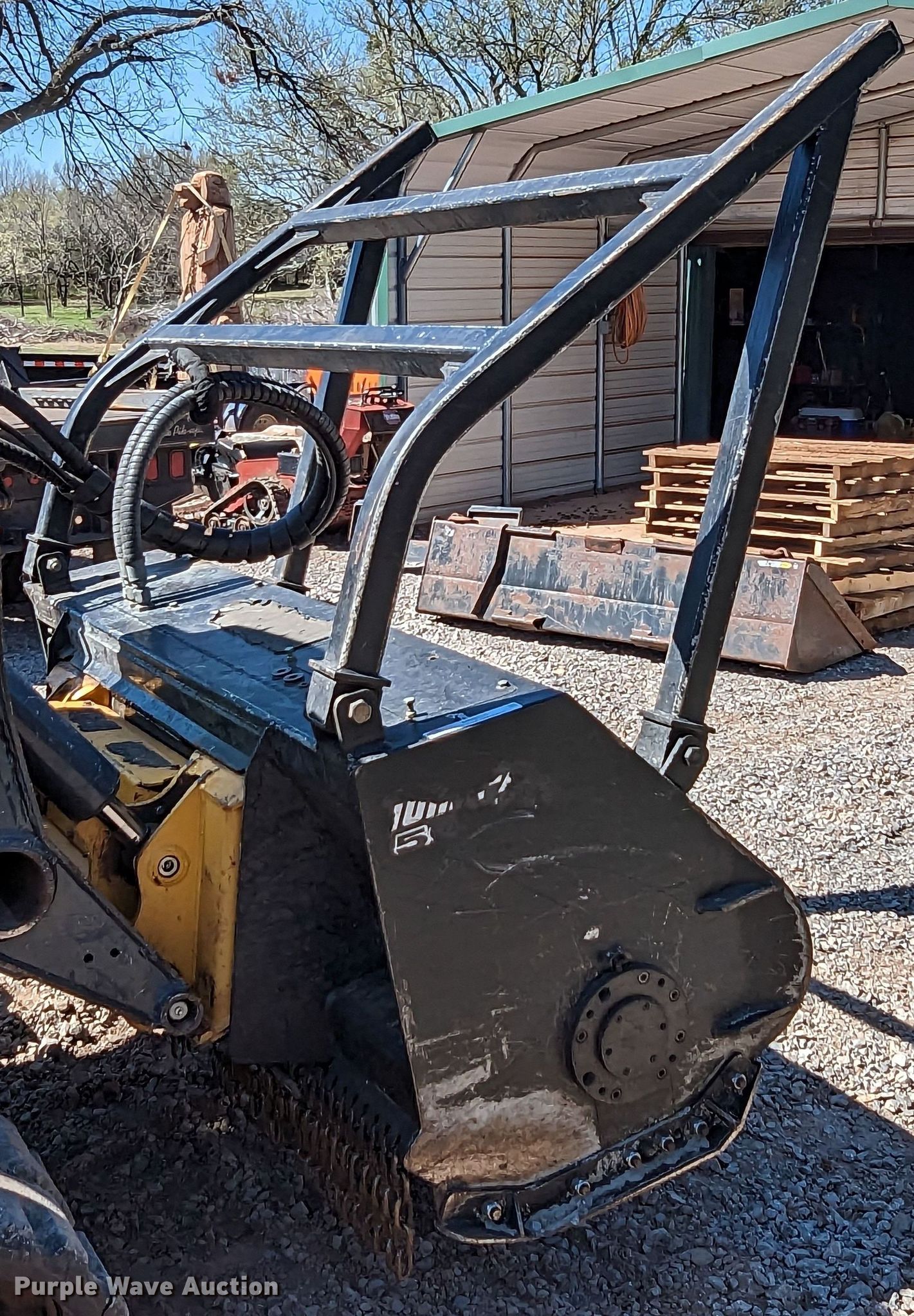 Gyro-Trac 500HF skid steer mulcher in Norman, OK | Item MN9826 sold ...