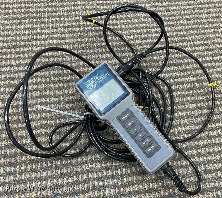 YSI 85/25FT oxygen meter in Caddo, OK | Item MM9418 sold | Purple Wave