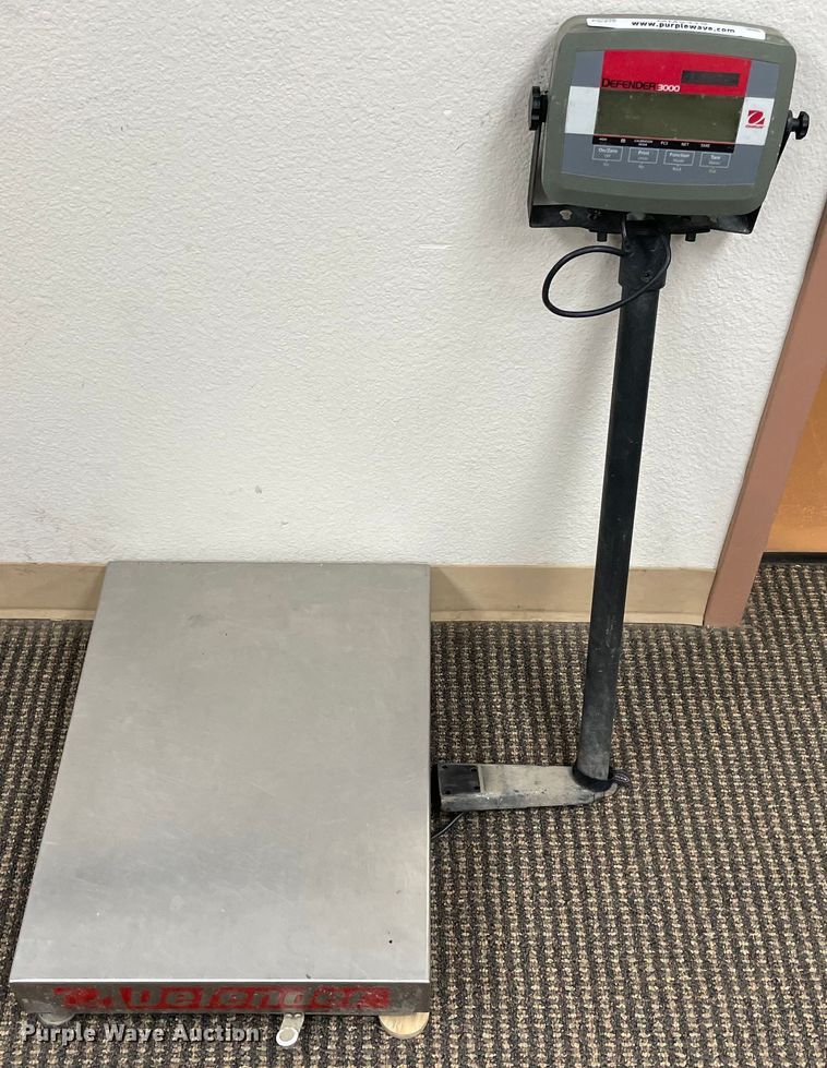 Defender 3000 T31P scale in Caddo, OK | Item MM9419 sold | Purple Wave