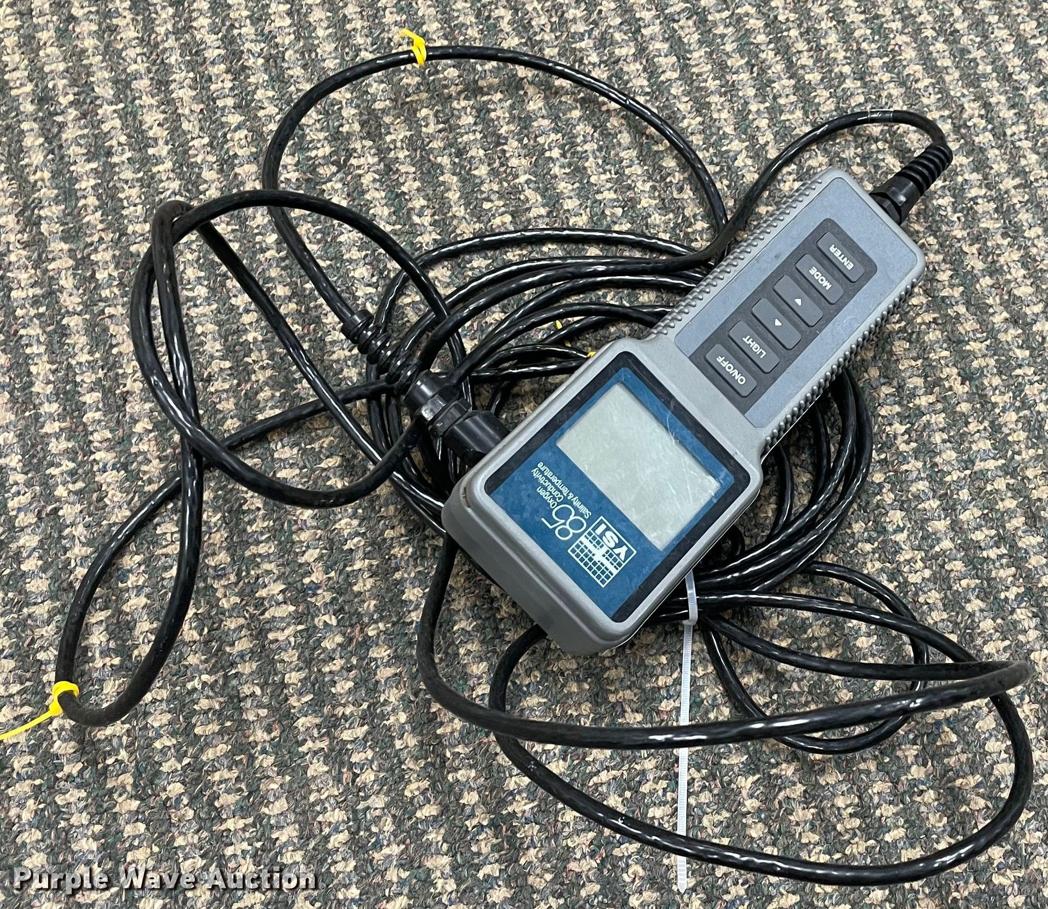 YSI 85/25FT oxygen meter in Caddo, OK | Item MM9418 sold | Purple Wave