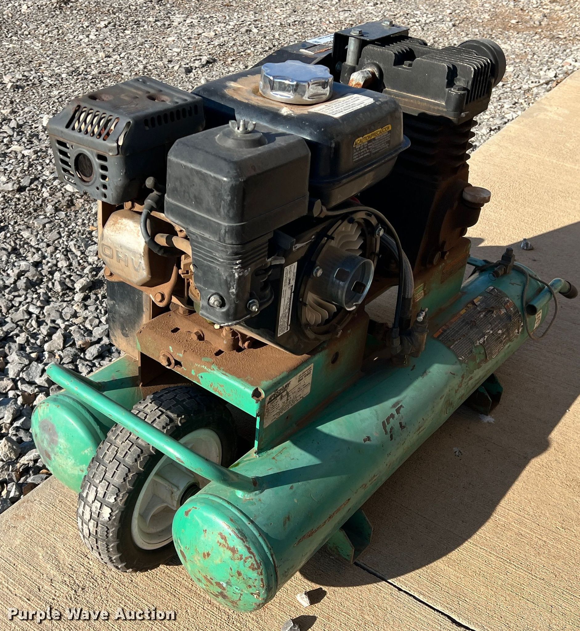 Speedaire 1VN93 air compressor in Lawton, OK | Item MQ9848 sold ...
