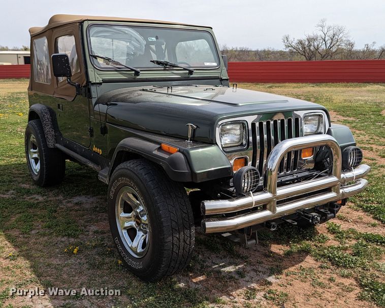 1995 Jeep Wrangler Rio Grande SUV in Guthrie, OK | Item MN9834 sold ...