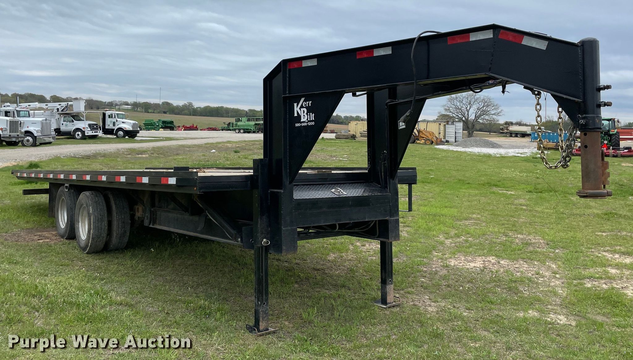 2022 Kerr-Bilt tilt deck equipment trailer in Bennington, OK | Item ...