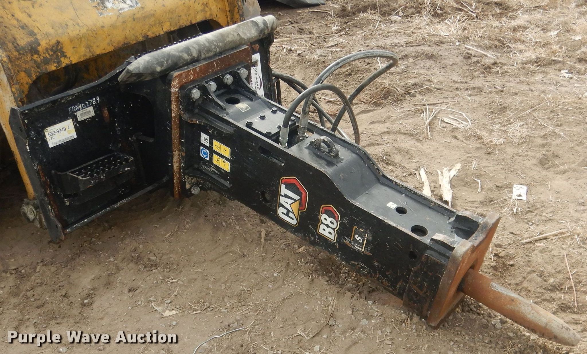 Caterpillar B8 skid steer breaker in Callaway, NE | Item DJ7016 sold ...