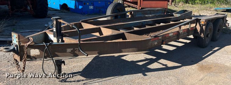 2004 Belshe T18-2EP equipment trailer in Lawton, OK | Item DR5543 sold ...
