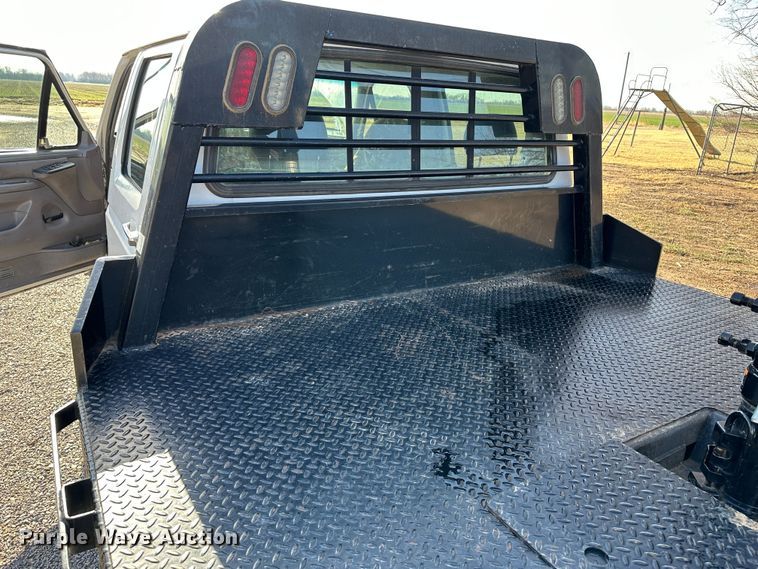 1995 Ford F350 Crew Cab flatbed pickup truck in Bucklin, KS | Item ...