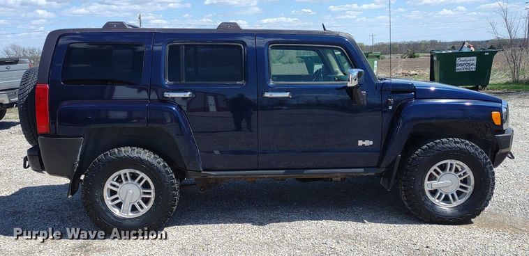 2007 Hummer H3 SUV in Butler, MO | Item LL9057 for sale | Purple Wave