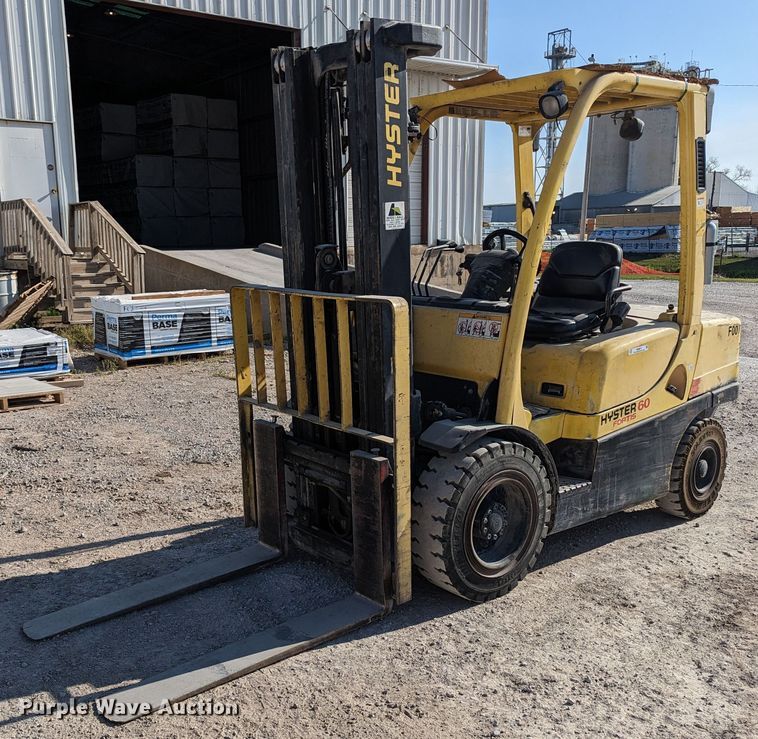 1986 Hyster H60FT forklift in Oklahoma City, OK | Item MN9871 sold ...
